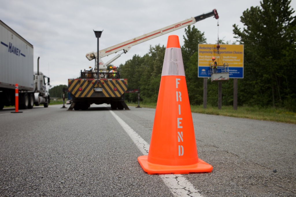Mainroad Cone Zone = Slow Down | This week's safe driving tip ...